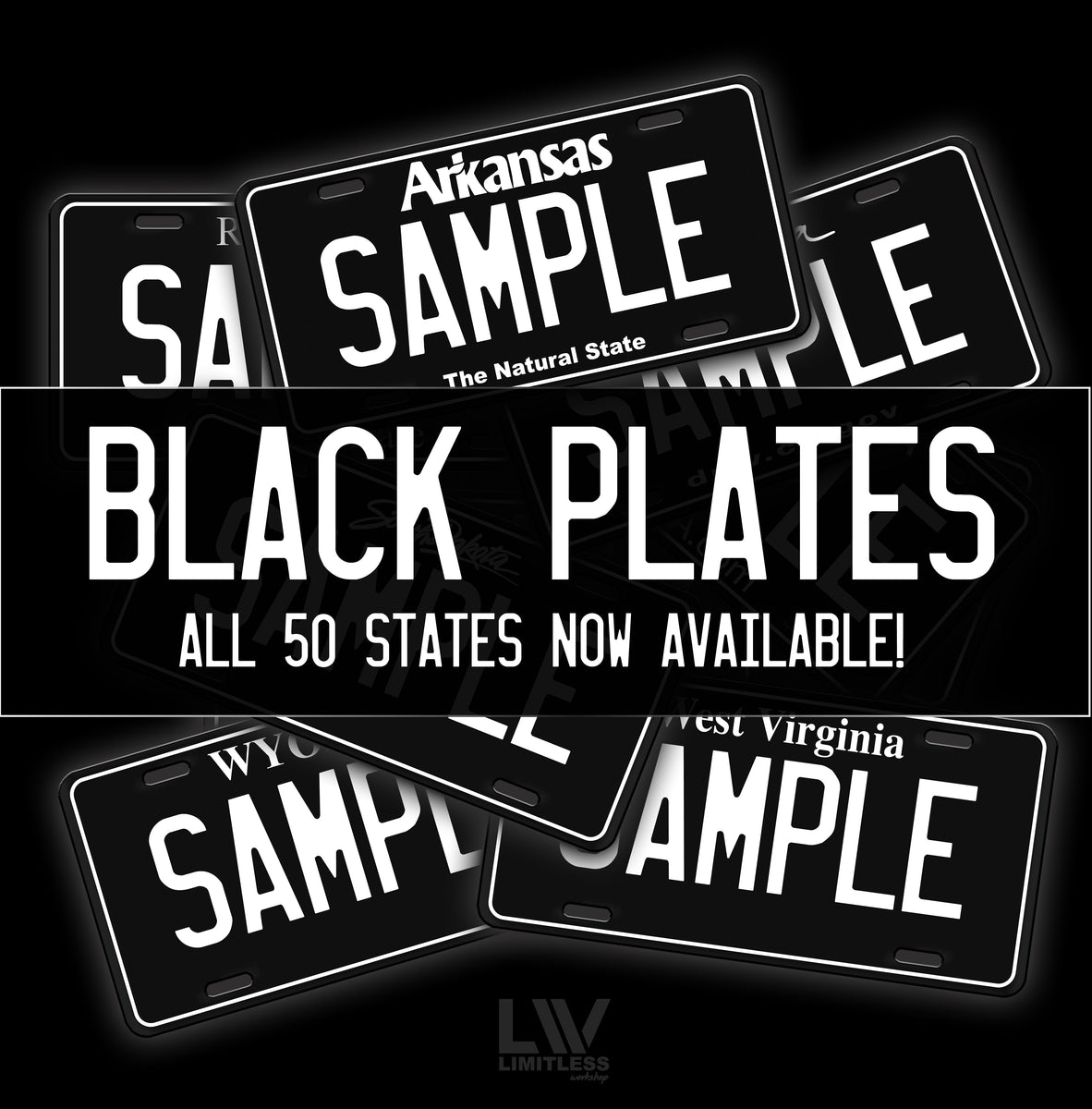 Shop All License Plates – Limitless Speed Co.