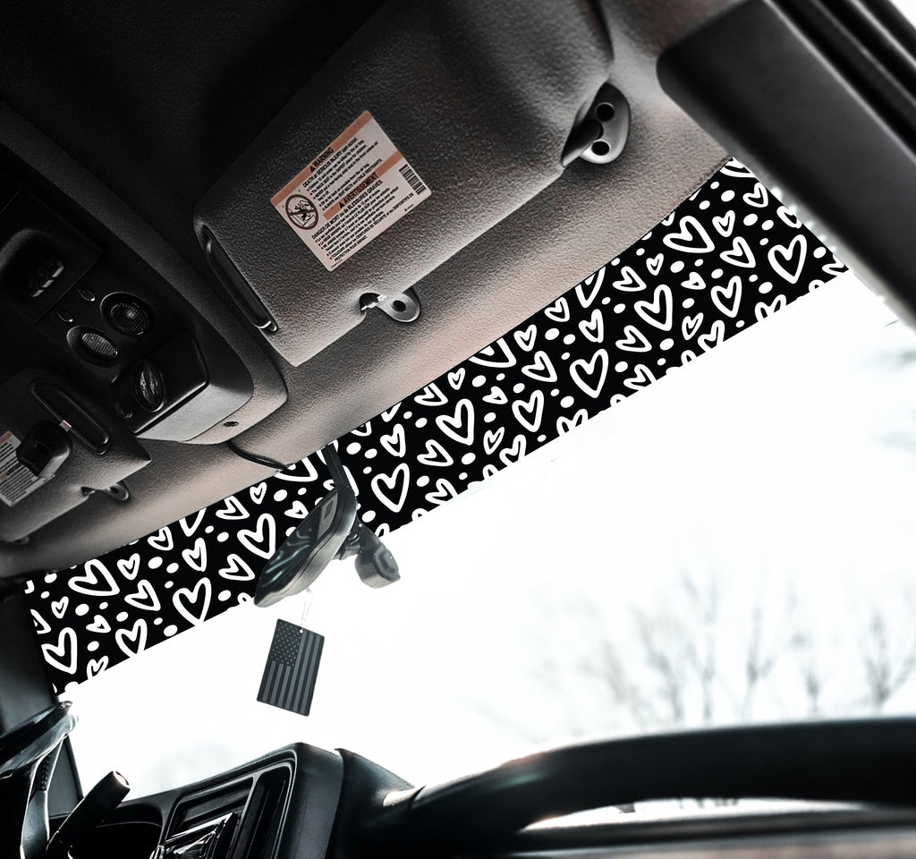 Hearts - Universal Windshield Banner – Limitless Speed Co.