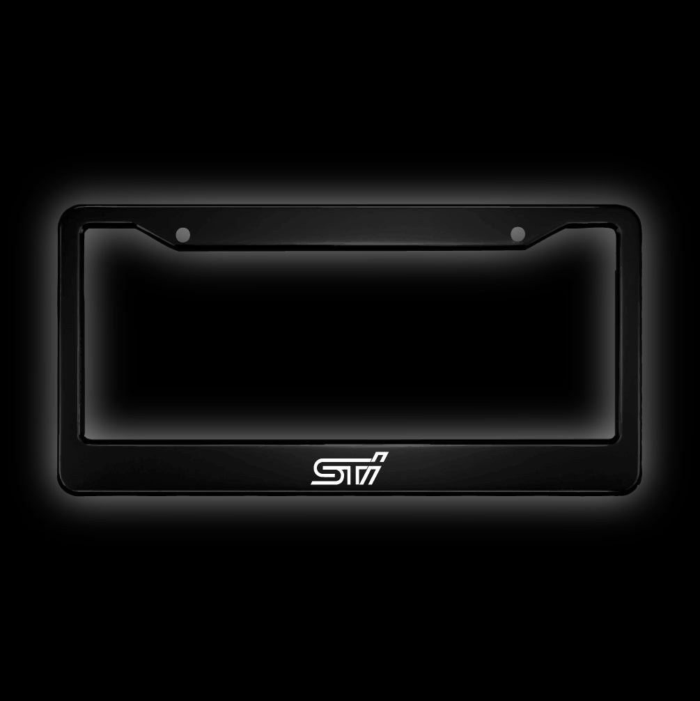 STI - License Plate Frames – Limitless Speed Co.